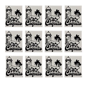 Coquito Bottle Decal Puerto Rico Flag Coquito Decal Sticker Glass ...