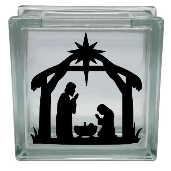Nativity Blocks - Etsy