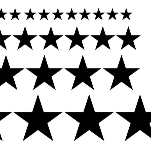 Star Vinyl Decal - Etsy