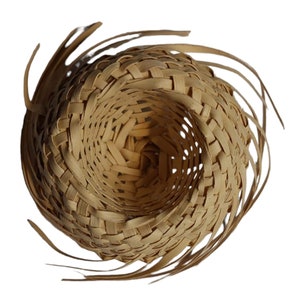 Mini 2" Pava Straw Traditional Hats Puerto Rico Traditional Hats Bottle ...