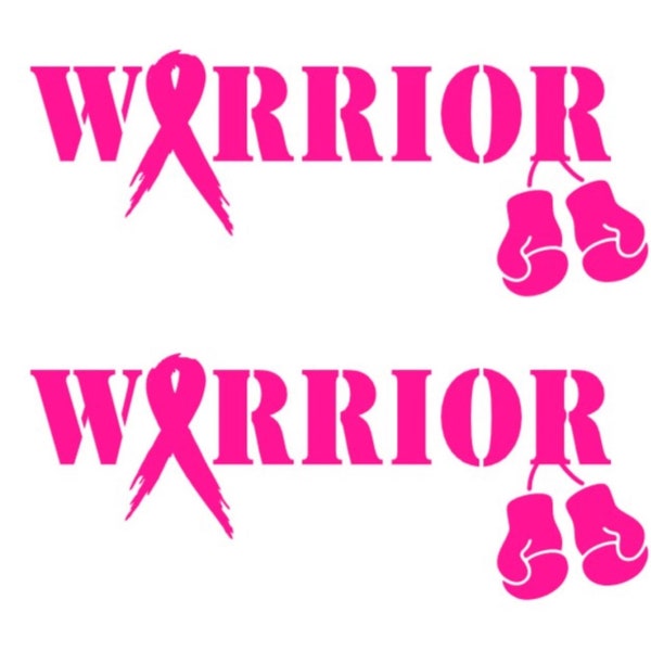 Breast Cancer Window Decals - Etsy