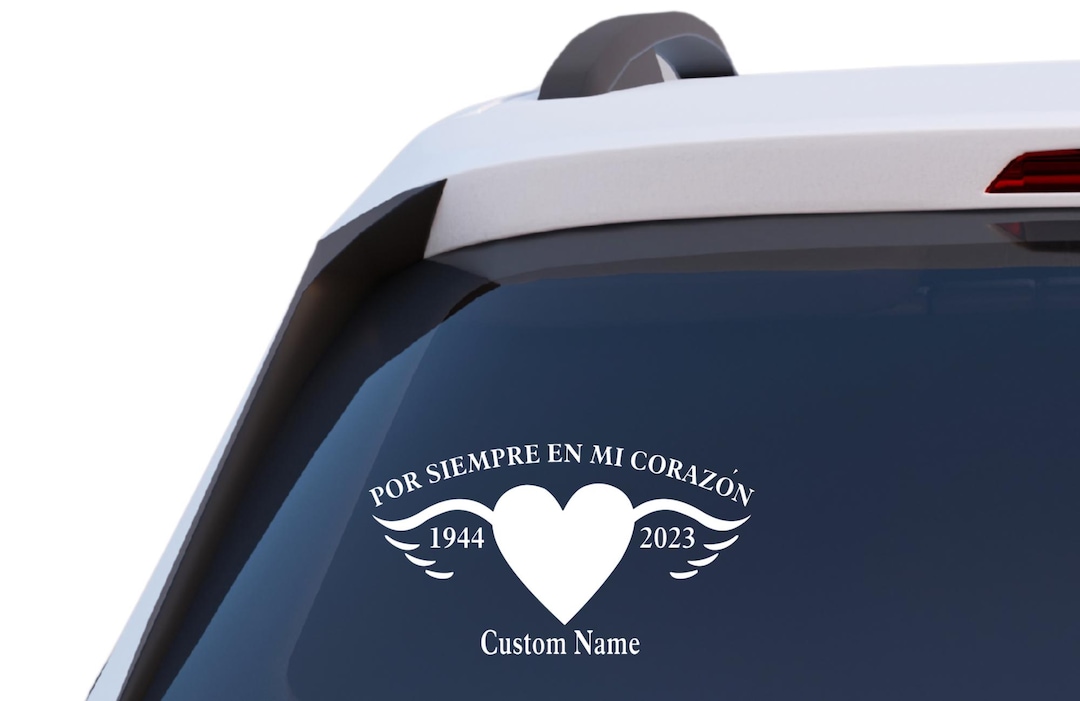 Personalized in Loving Memory RIP Forever in My Heart in Spanish Por ...