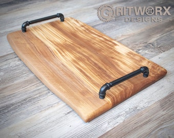Tray With Pipe Handles - Etsy