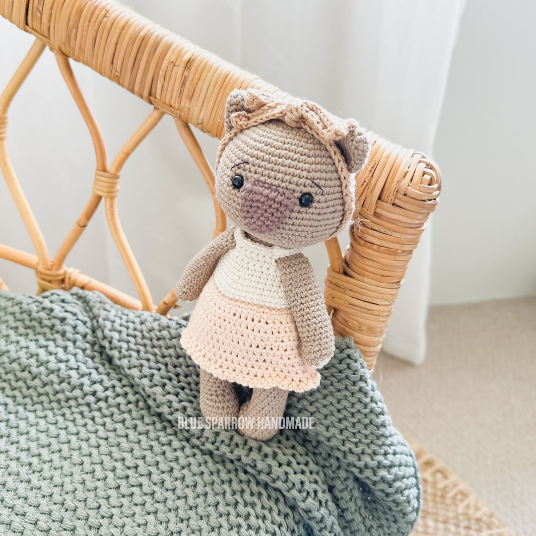 Crochet Wombat Pattern | Amigurumi | Toy | Plushie | Digital PDF ...