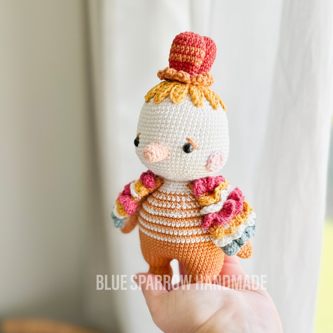 Hen Crochet Pattern | Digital Download | Chicken | Easter | Toy | DIY ...