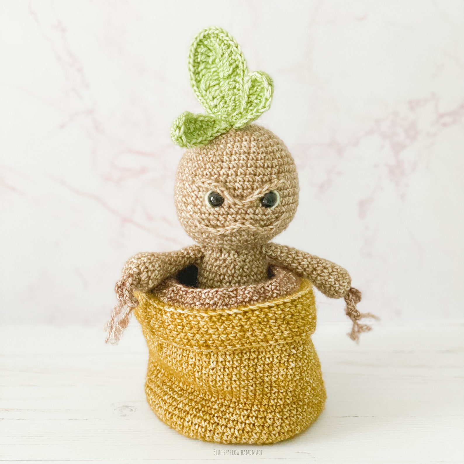 Crochet Mandrake Pattern Amigurumi Doll PDF Pattern | Etsy