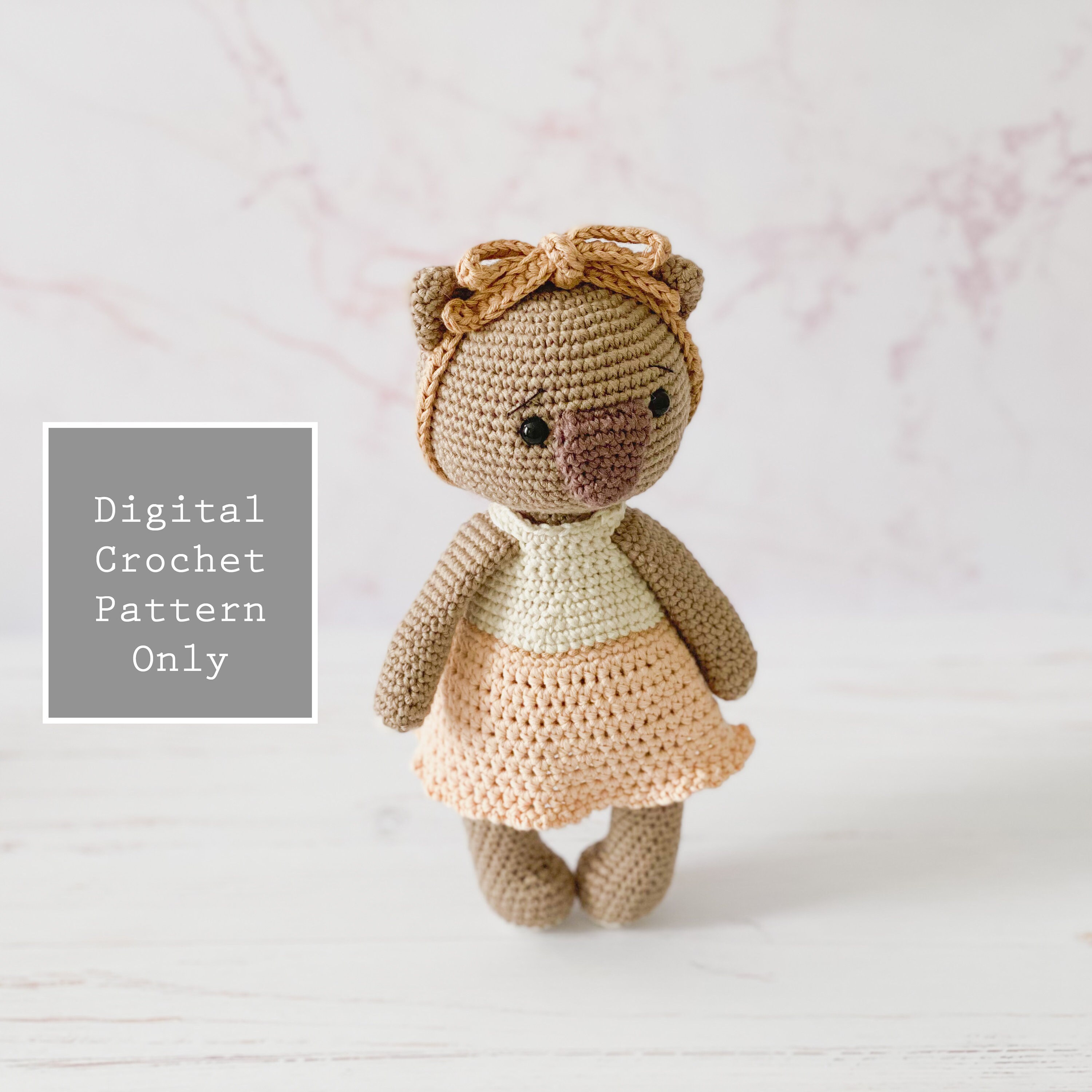 Crochet Wombat Pattern | Amigurumi | Toy | Plushie | Digital PDF ...