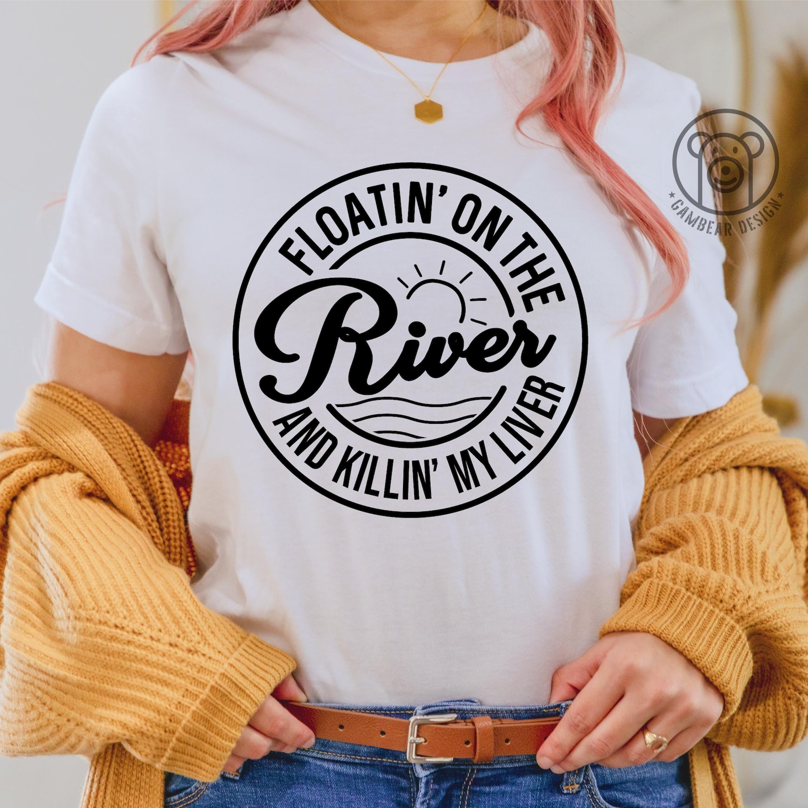 Floatin' on the River and Killin' My Liver Svg | River Life Svg ...
