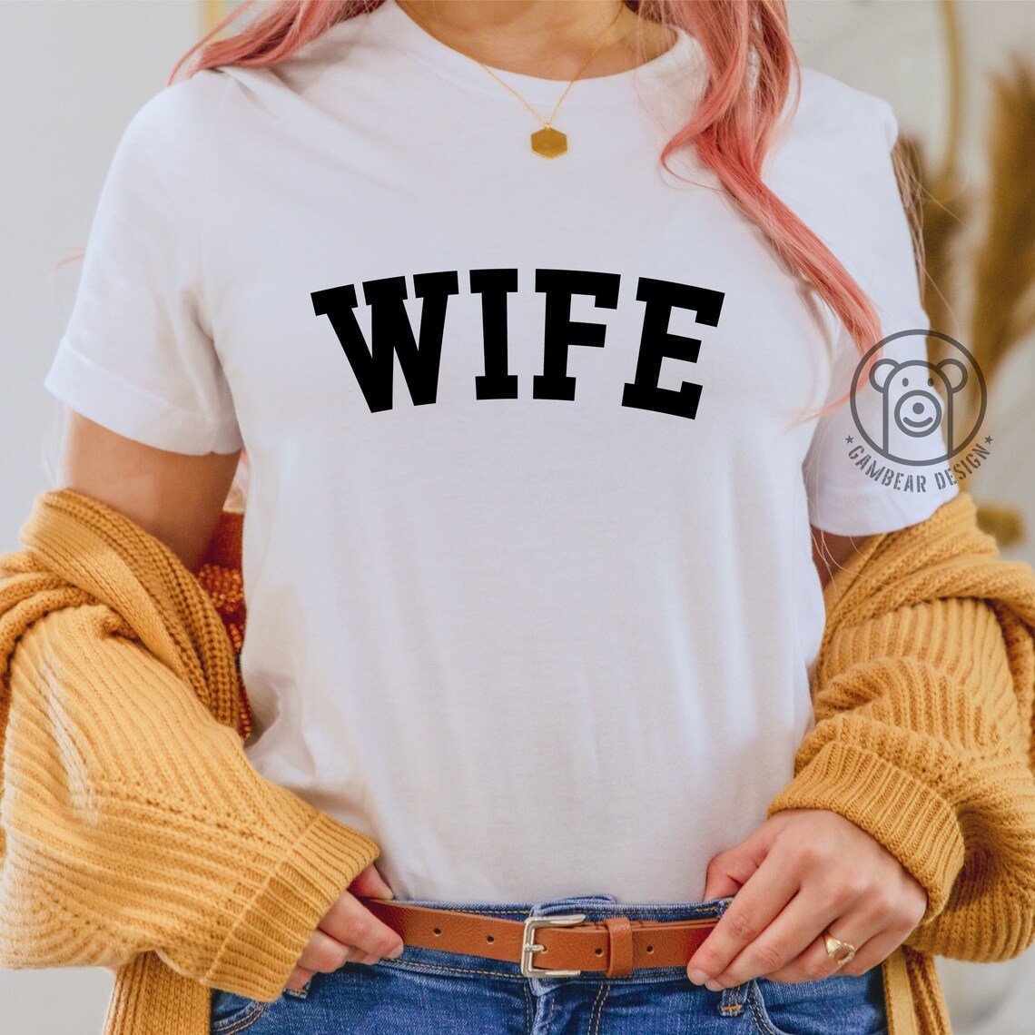 Wife SVG and PNG | Arched Wife SVG | Wife Shirt Svg, Wife Jersey Font ...