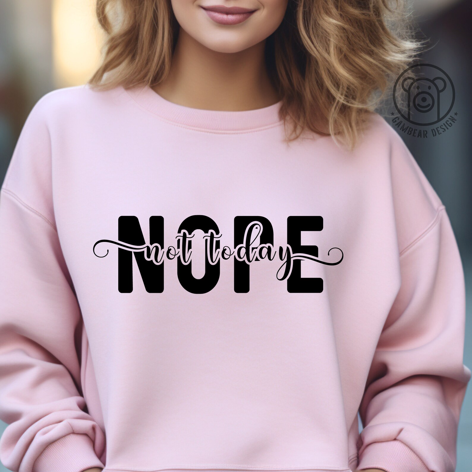 Nope Not Today Svg | Nope Not Today Png | Wine Glass Svg | Tee Shirt ...