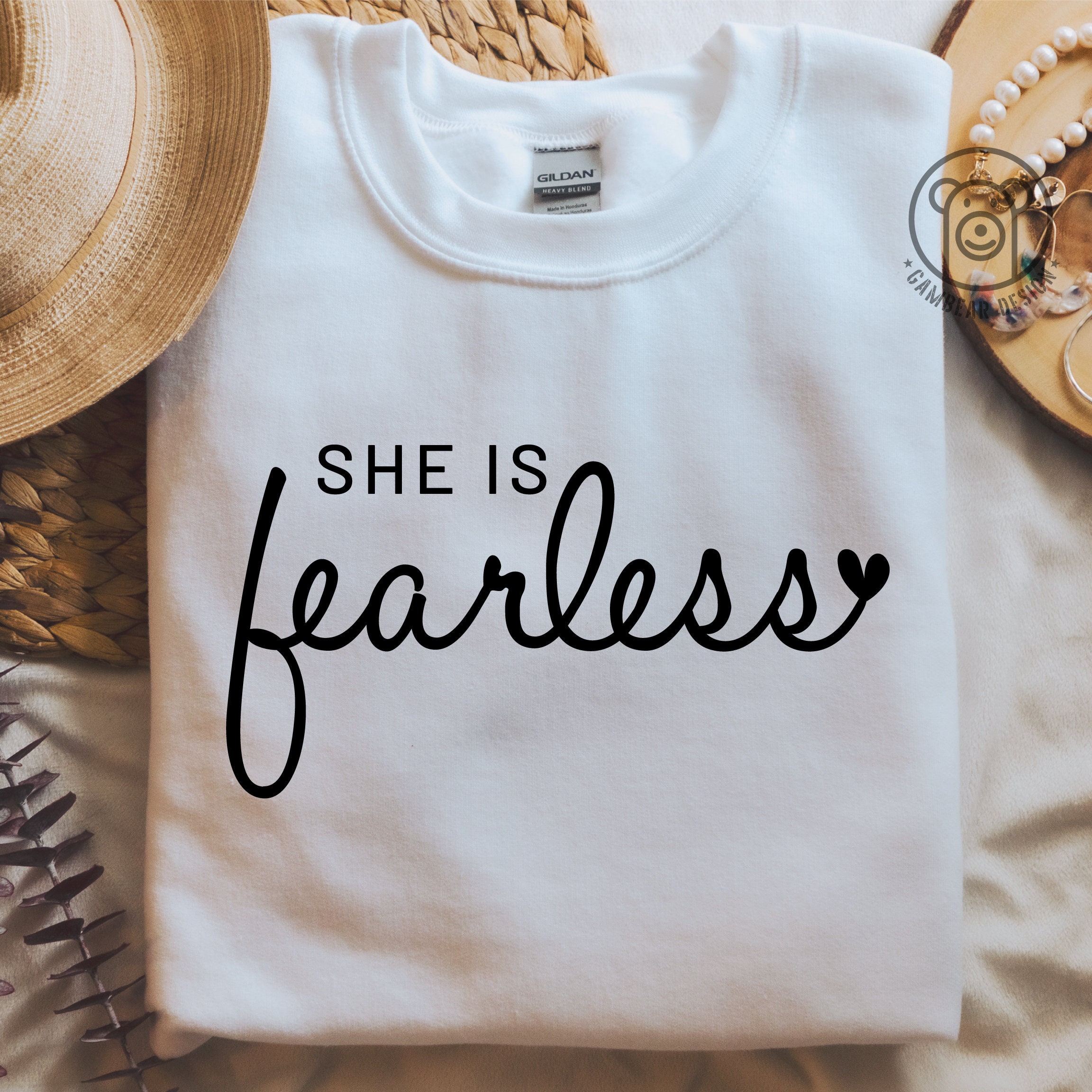 She is Fearless SVG PNG PDF, Fearless Svg, Mothers Day Svg, Loving Svg ...