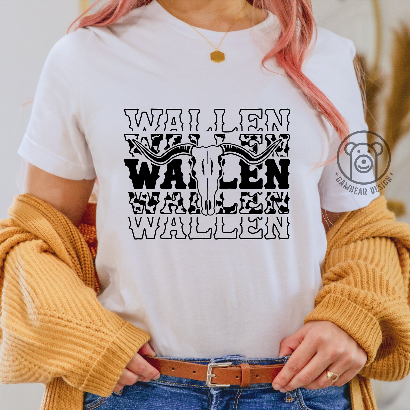 Wallen Svg, Wallen All Black Bullskull Svg, Country Music Svg ...