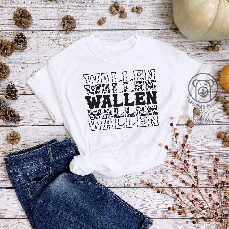 Wallen Svg, Wallen All Black Bullskull Svg, Country Music Svg ...