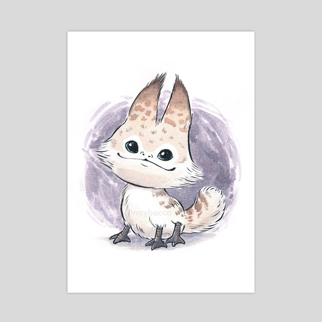 Loth-cat Print - Etsy