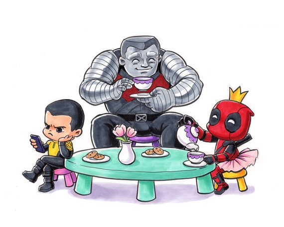 Deadpool Tea Party - Etsy
