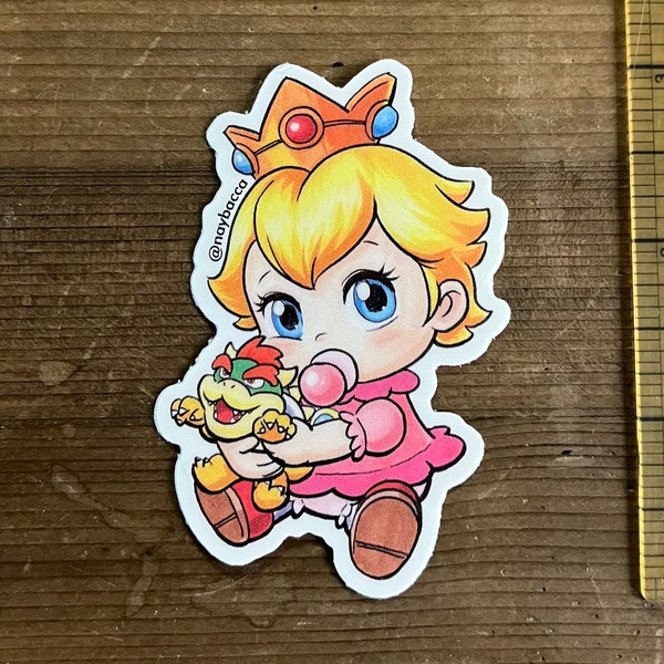 Baby Peach Stickers - Etsy