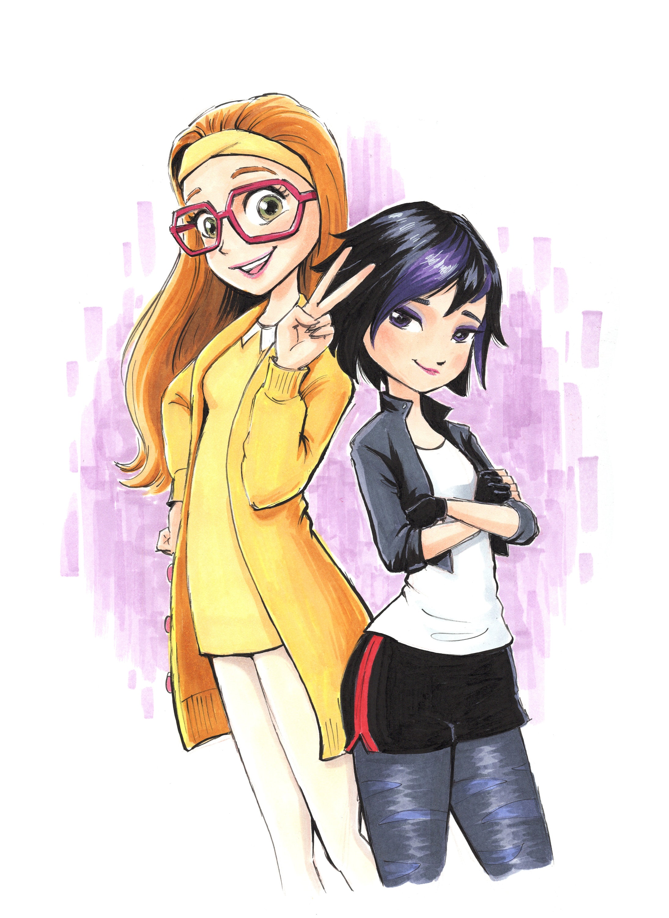 Honey Lemon Big Hero 6 Drawing