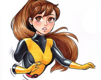 Kitty Pryde Dragon | Etsy