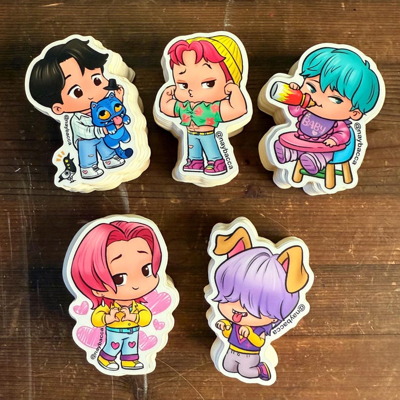 Saja Boy Stickers - Etsy