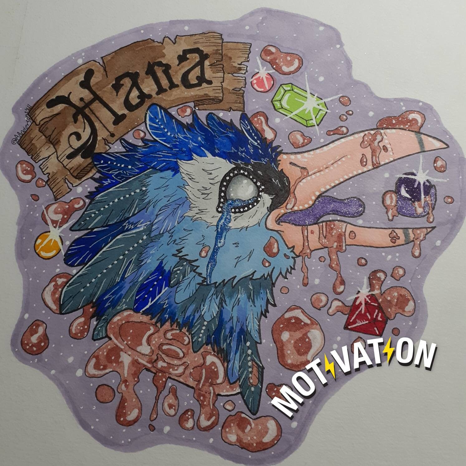 Candy Gore Art Badge - Etsy