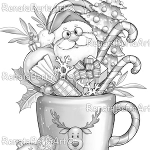 mistletoe coloring book