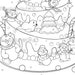 Winter Fun Line-art Coloring Page Premium Coloring Page Instant ...
