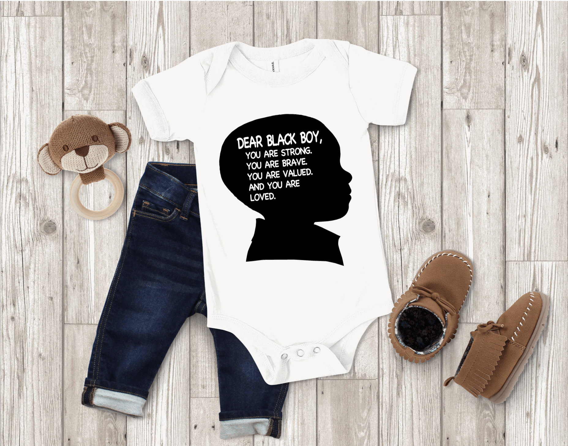 Dear Black Boy Onesie Young King Black Men Black Boy Baby | Etsy