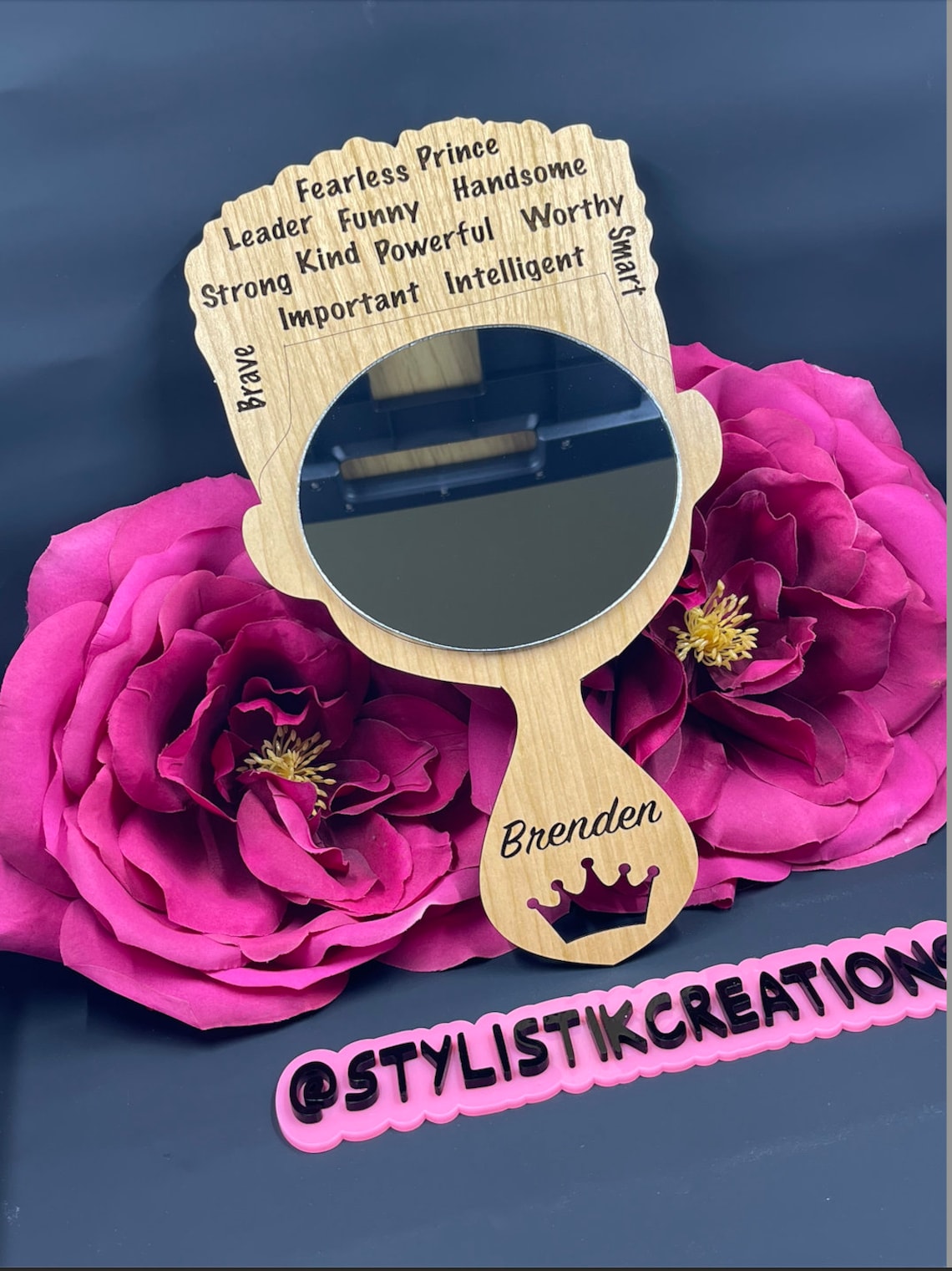 Black Boy Affirmation Mirror Daily Affirmations Self Love - Etsy