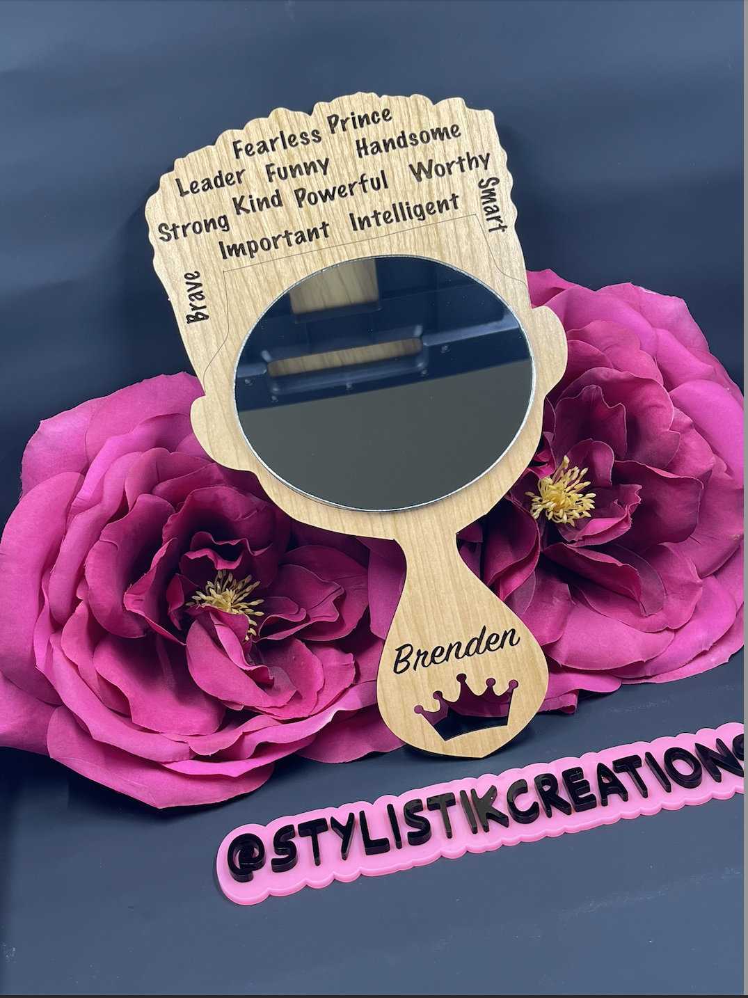Black Boy Affirmation Mirror | Daily Affirmations | Self Love | Boy ...
