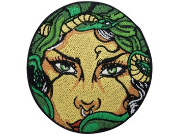 Snake Patchembroidery Big Snake Patch Fashion Snake - Etsy