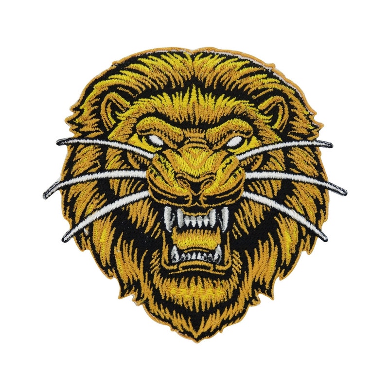Lion Patch - Etsy
