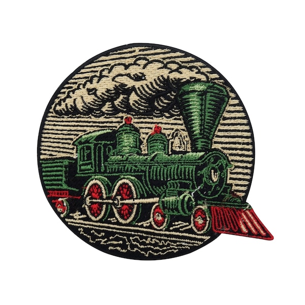 Iron on Train Patch - Etsy