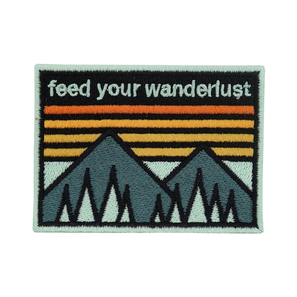 Wanderlust Patch - Etsy