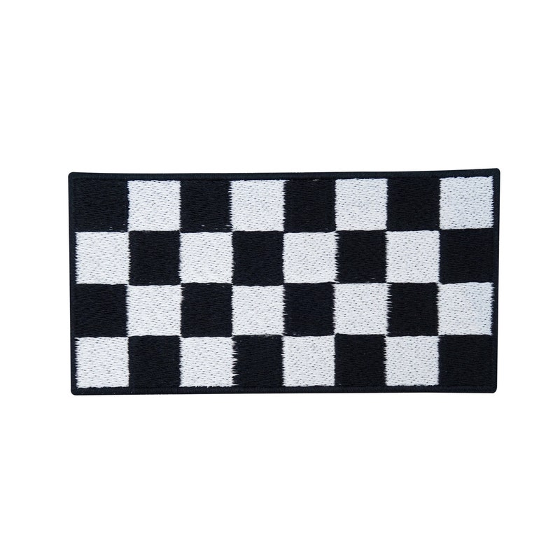 Checkered Print Patch - Etsy UK