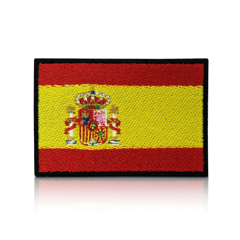 Embroidered Spain Patch - Etsy
