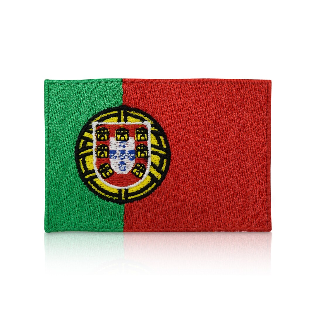 Portugal Flag Patch for Ironing 7.5 X 5 Cm Flag Patches Portuguese Flag Iron-on Patches Iron-on ...