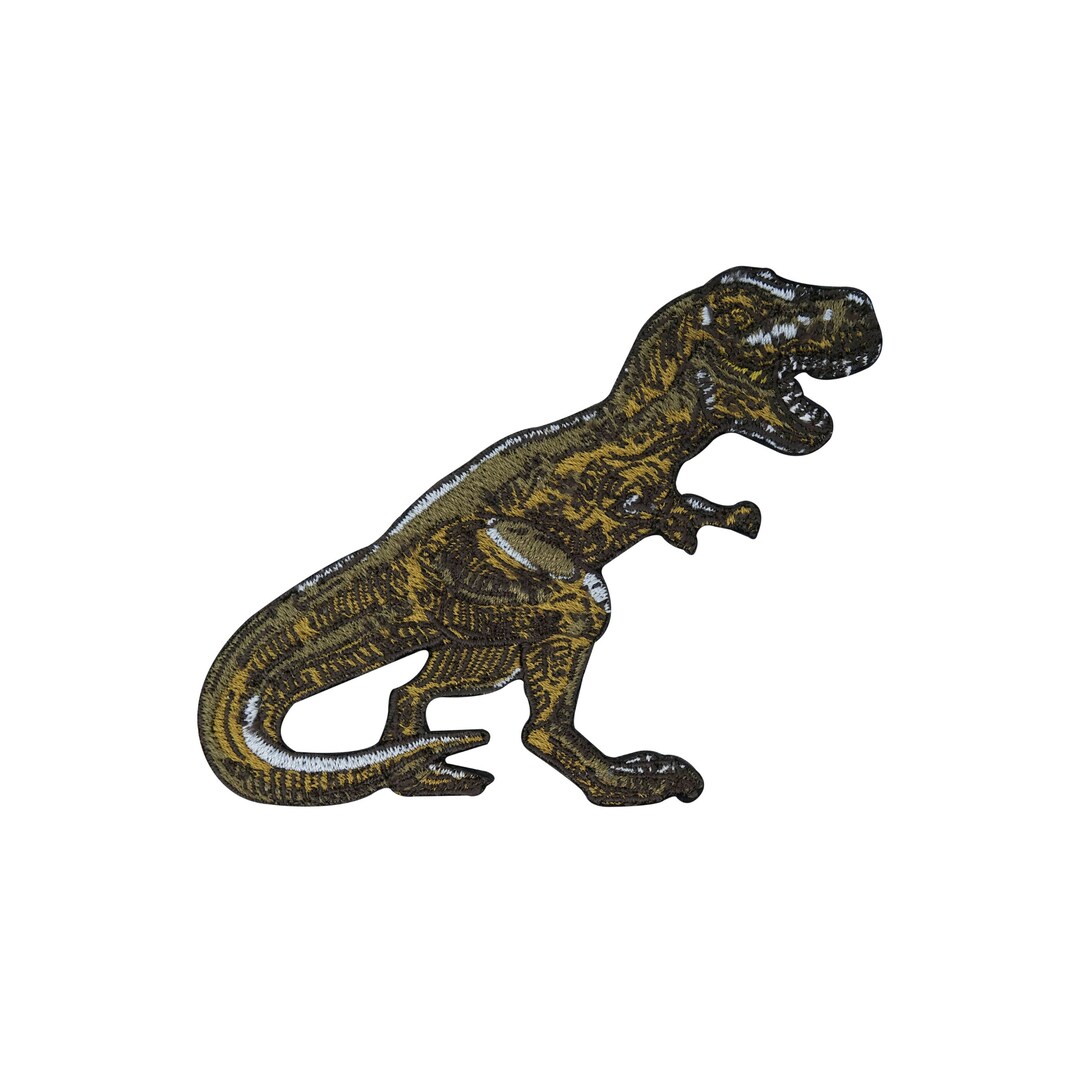 Iron-on Patch T-rex Tyrannosaurus Rex Dino Dinosaur Patches - Etsy