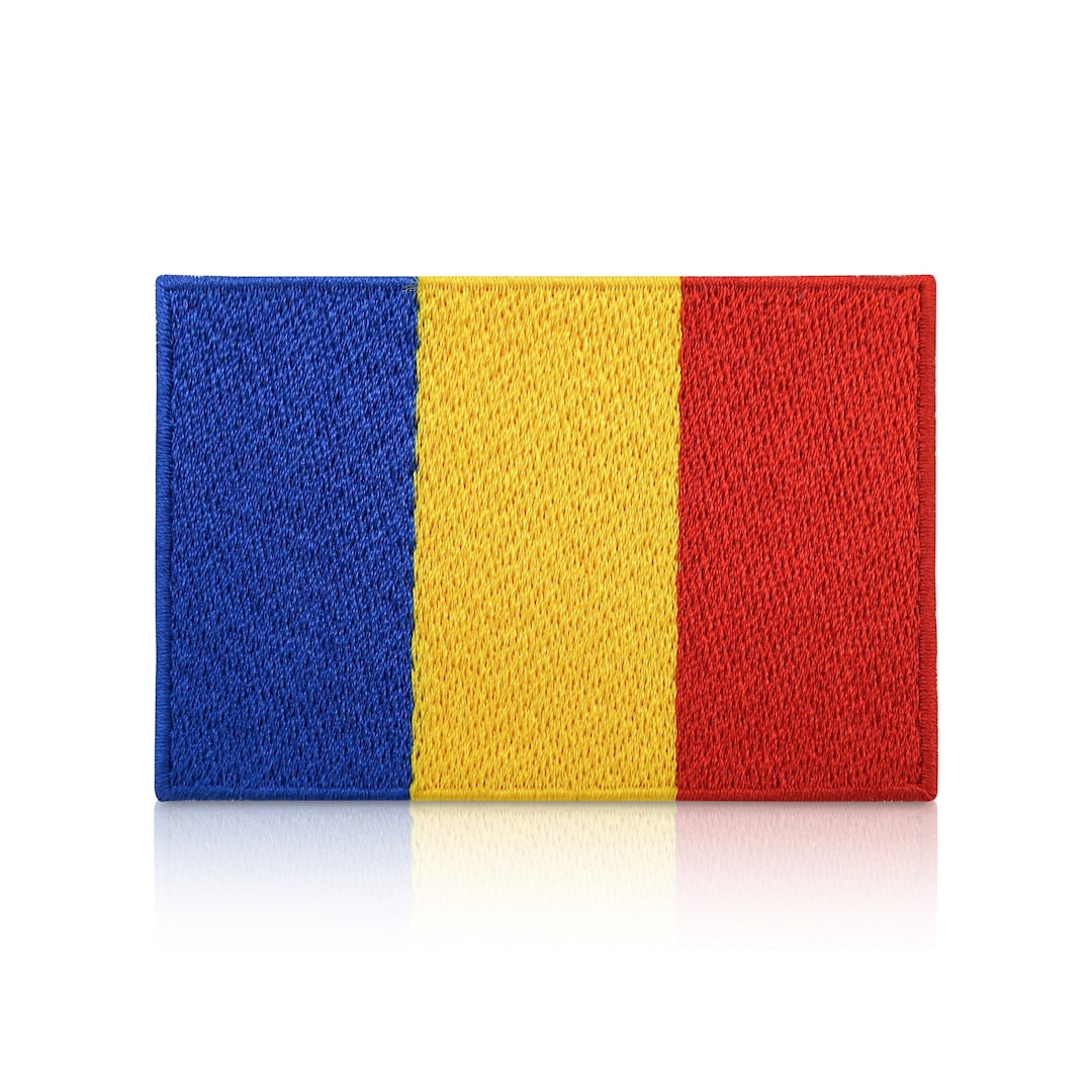 Romania Flag Patch for Ironing Flag Patches Romanian Flag Patch Iron-on Patch DIY Application ...