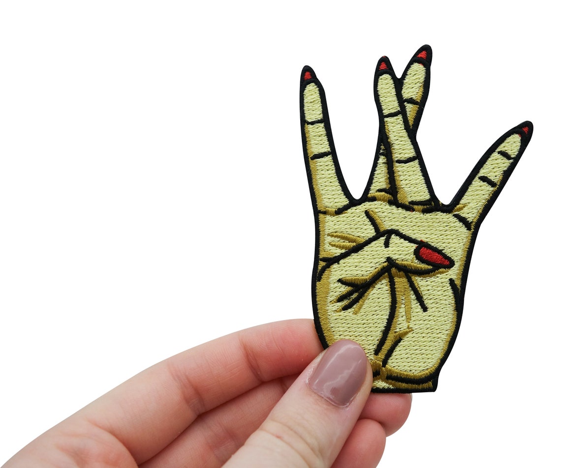 Westcoast Hip Hop Women's Hand Sign Patch for Iron on | Etsy
