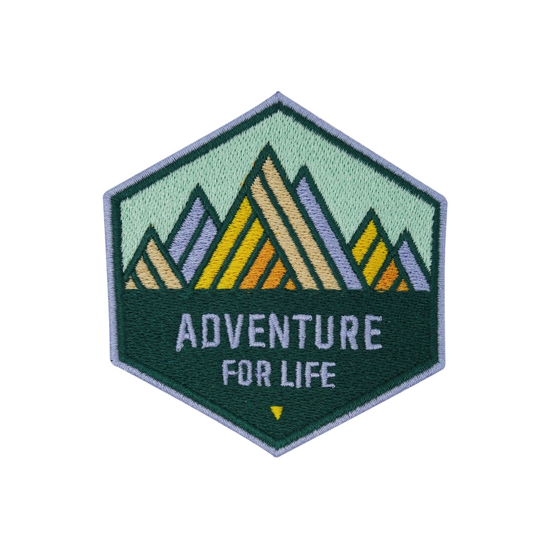 Iron-on Patch Adventure for Life Mountains Hiking | Outdoor Adventure ...