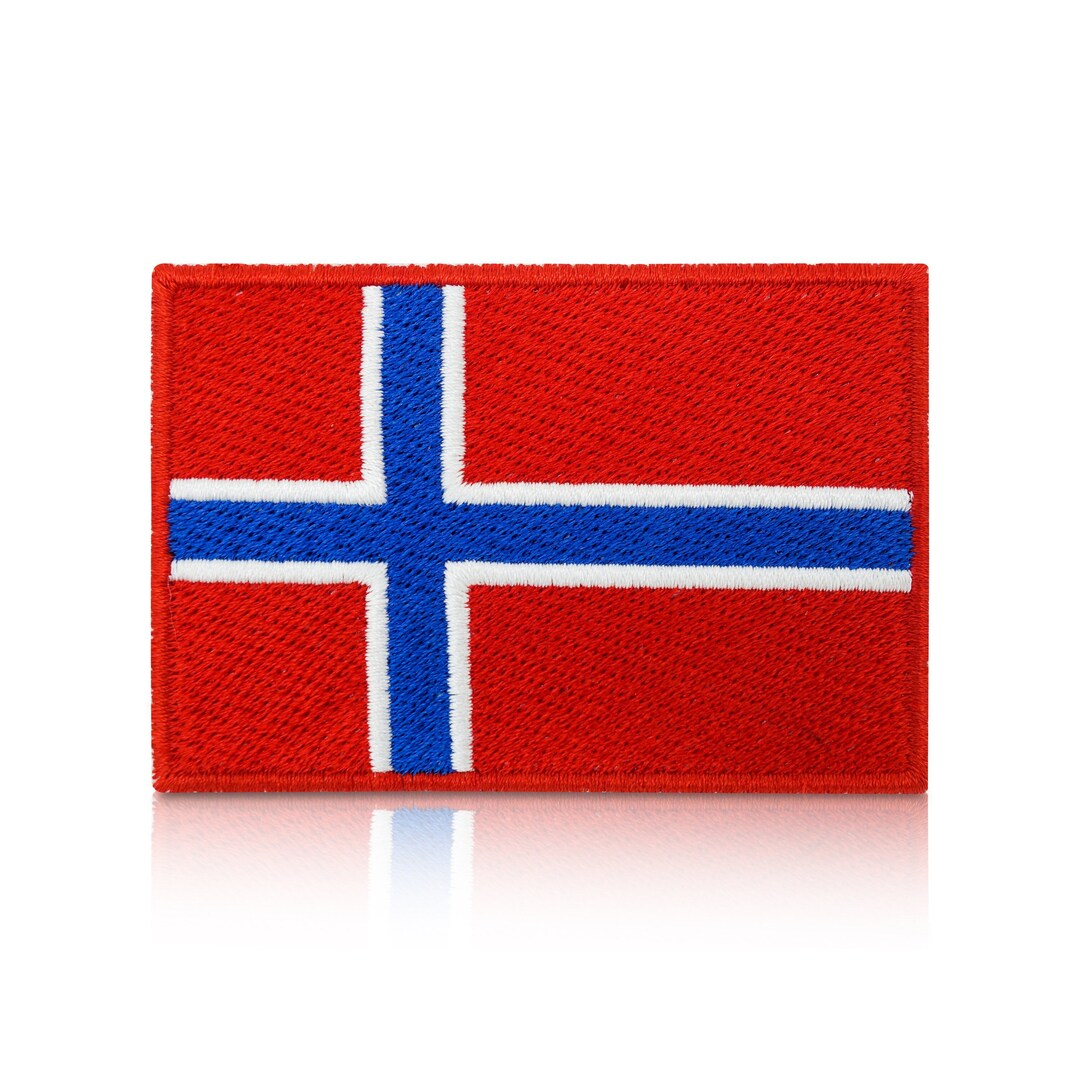 Norway Flag Patch With Velcro Back | Norway Flag Velcro Patches, Norwegian Flag Patches, Velcro ...
