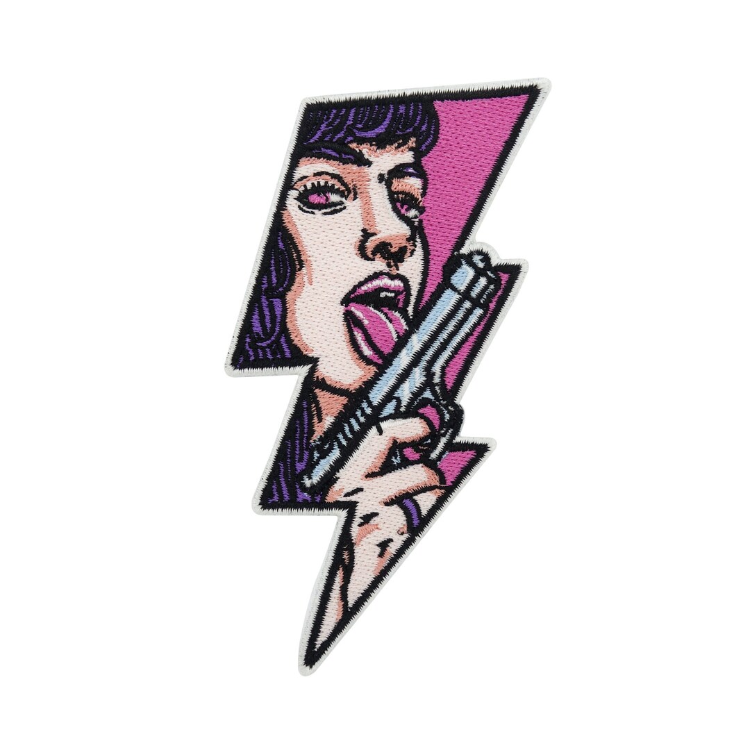Iron-on Patch - Gangster Girl | Retro Anime Iron-on Patches, Sexy ...