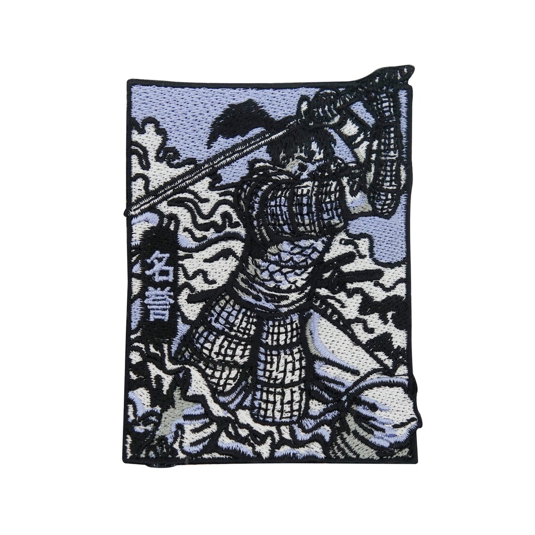 Iron-on Patch Samurai Sword Fighter Japan Patches, Iron-on Image, Ninja ...