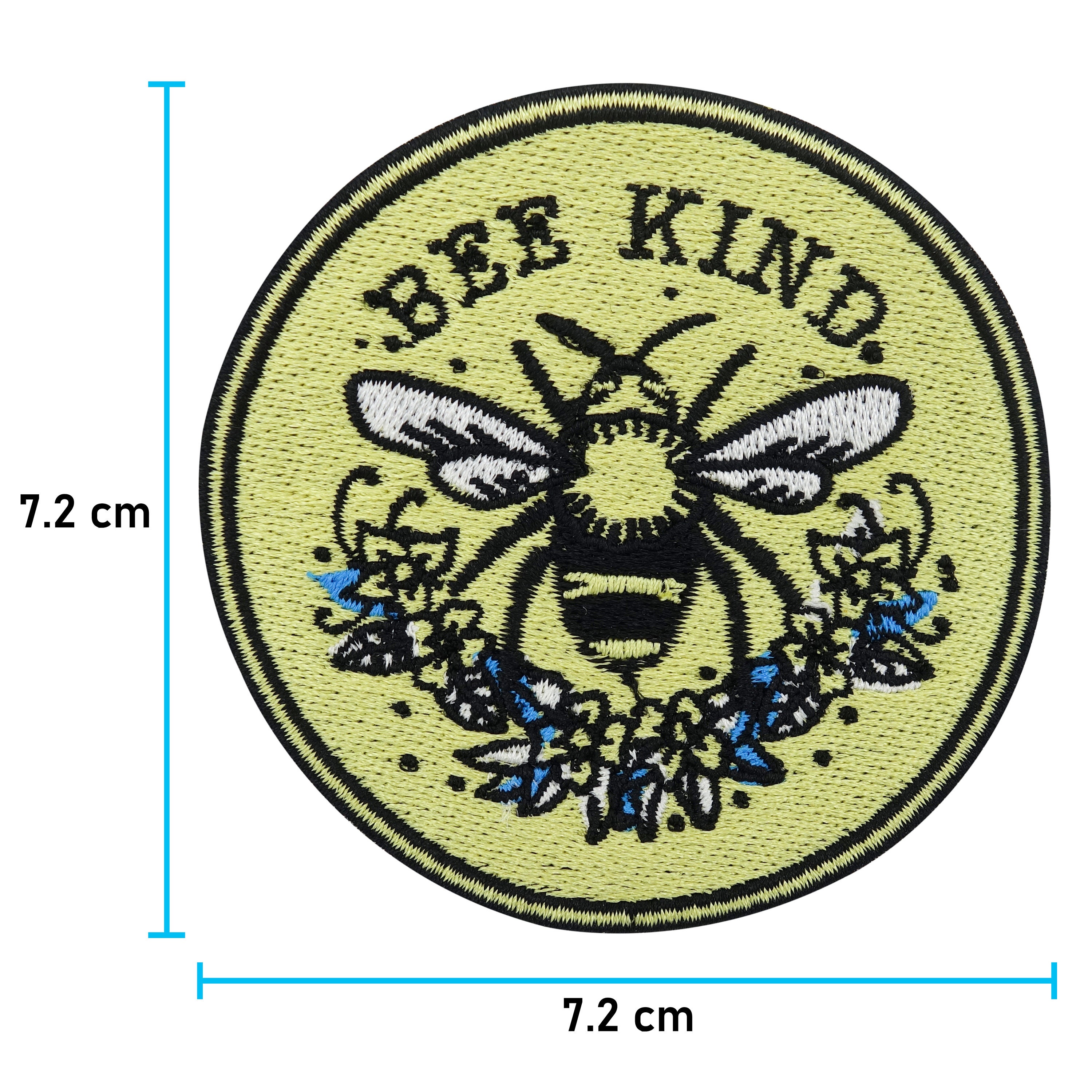 Patch zum Aufbügeln Bee Kind Biene Patches zum Aufnähen - Etsy.de