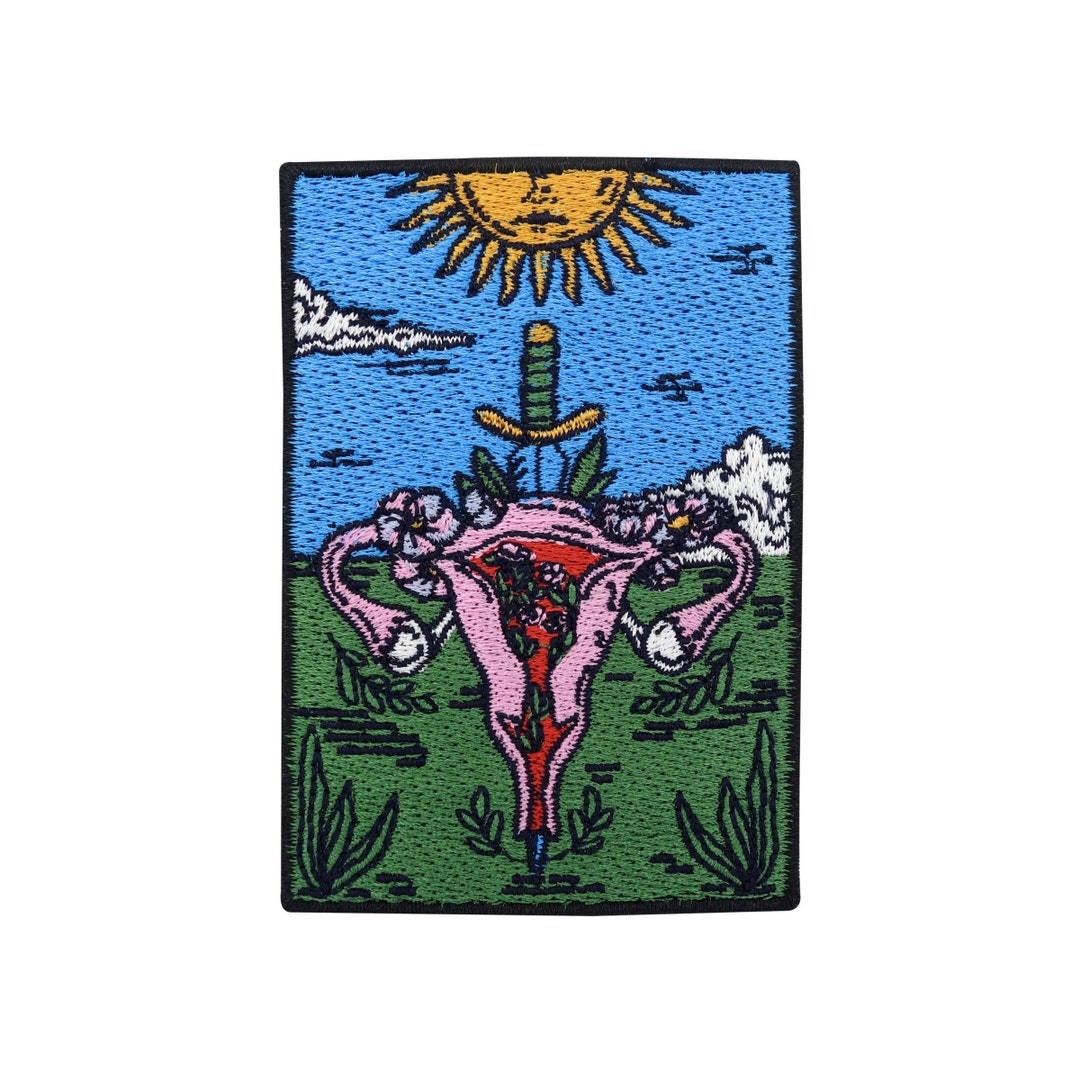 Iron-on Patch Strong Women Feminism Feminism Patches Sun Iron-on Image ...