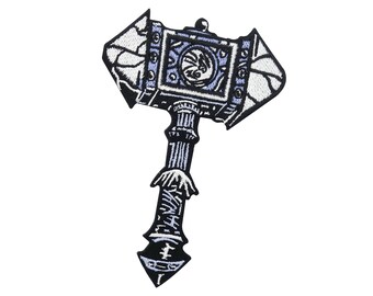 Thor Hammer Patch - Etsy