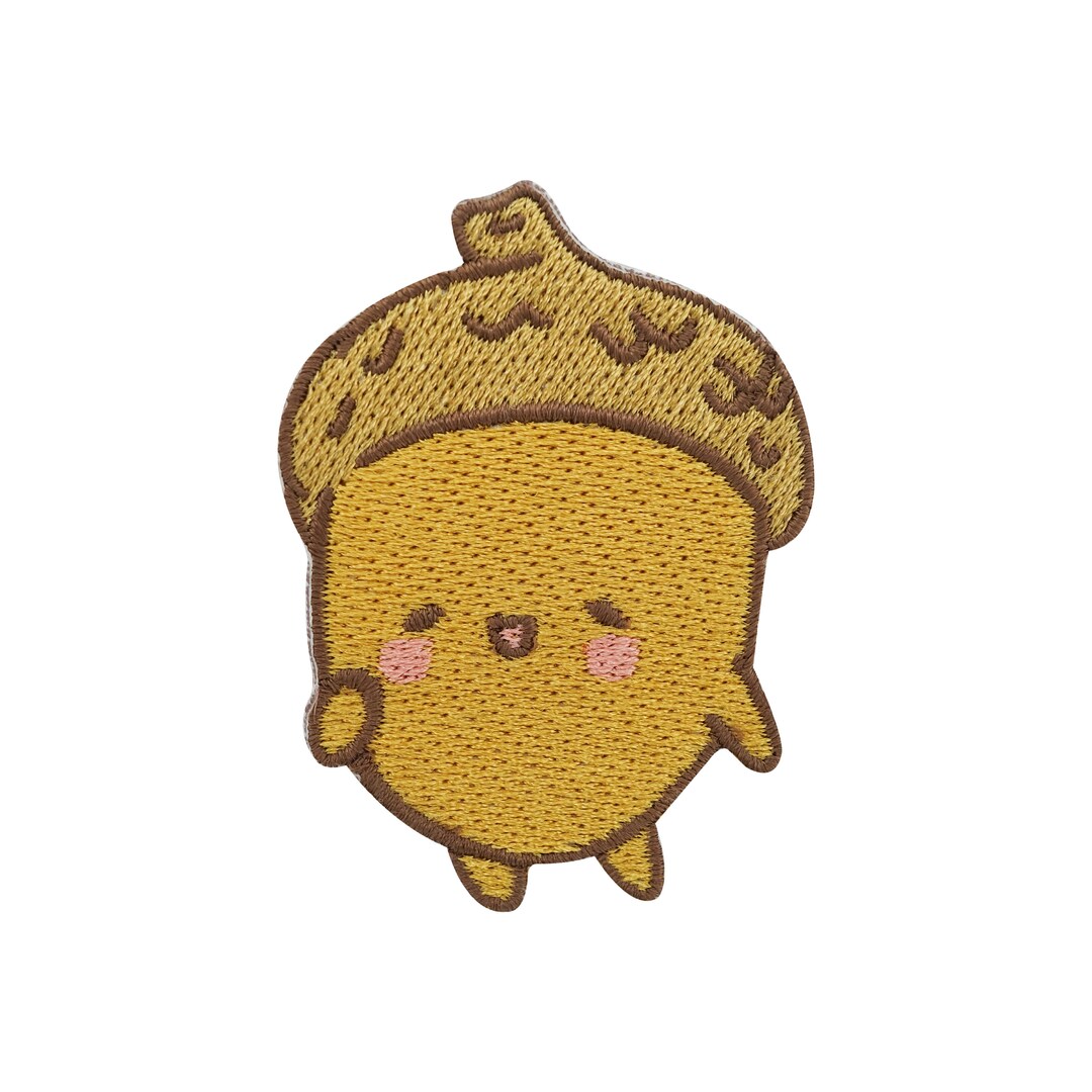 Patch Small Kawaii Acorn Patch for Ironing Autumn Leaf - Etsy