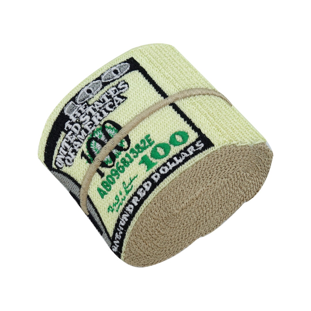 Iron-on Patch 100 Dollar Bills | Money Patches Euro Bills Iron-on Patch ...