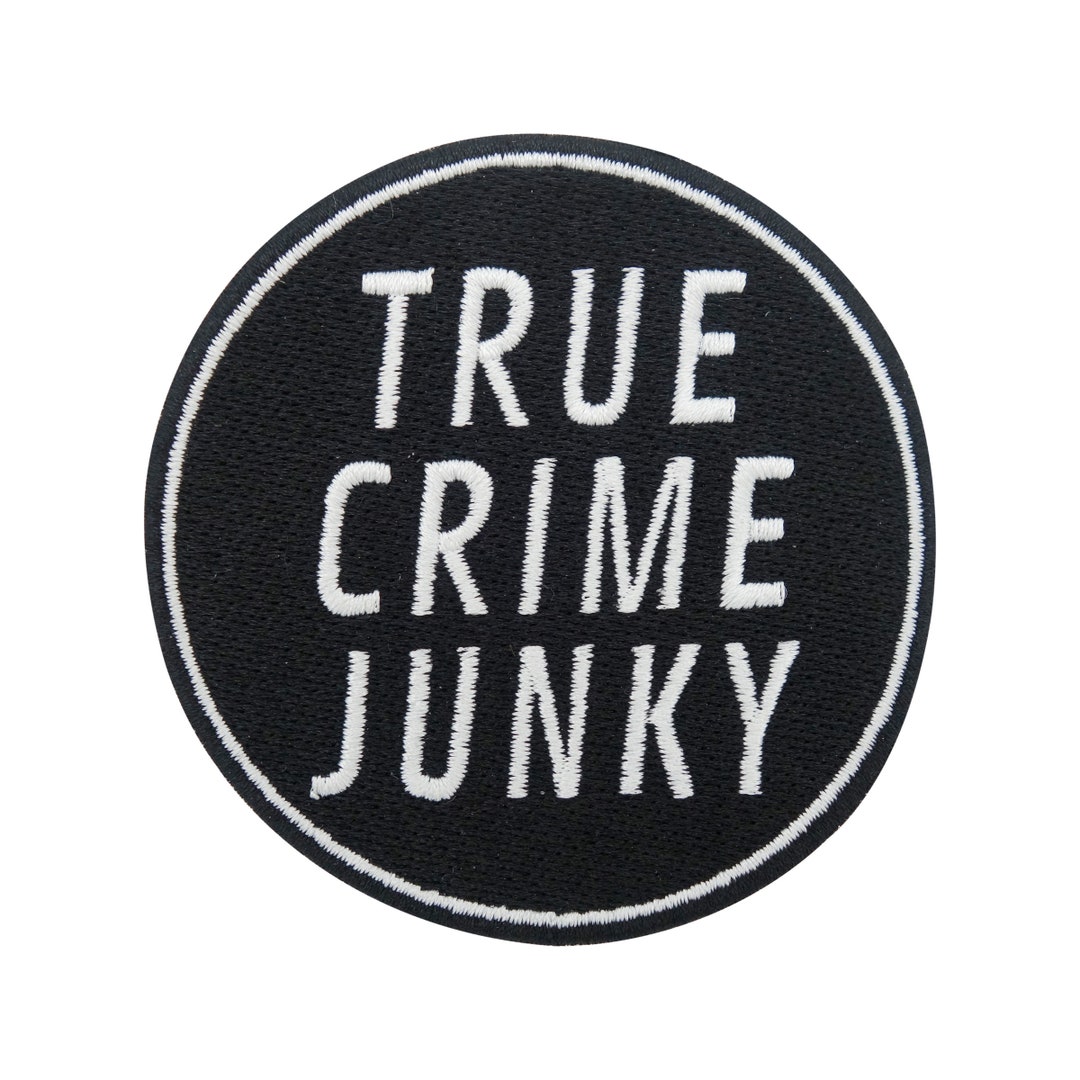 Iron-on Patch True Crime Junky FBI Patches Podcast - Etsy