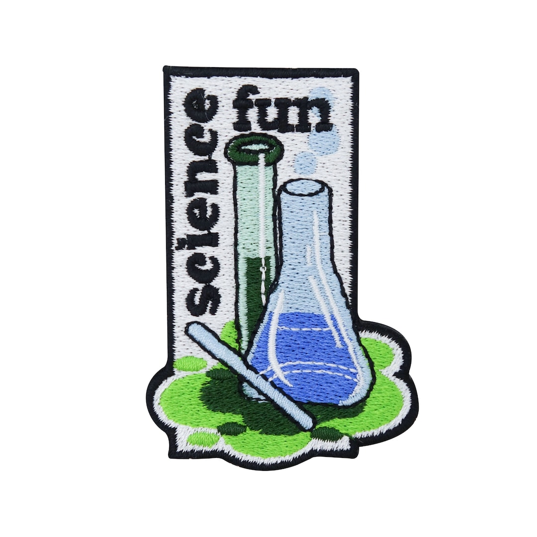 Patch Science Fun Patch to Iron on Chemistry Physics Biology Patches ...